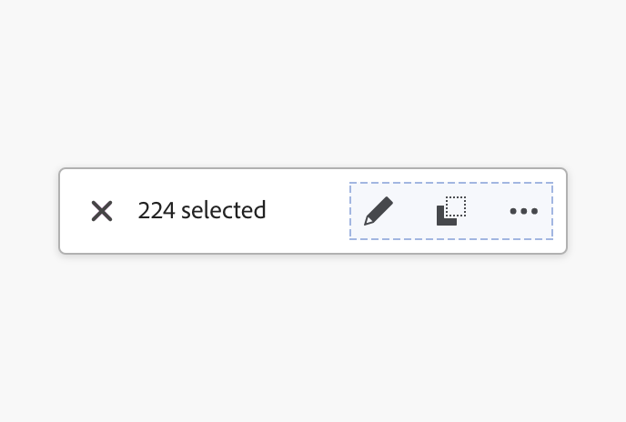 Action bar - Spectrum