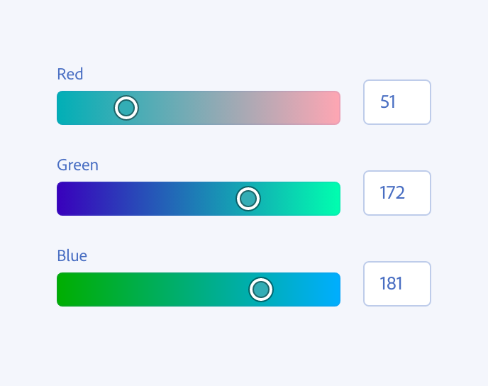Color slider - Spectrum