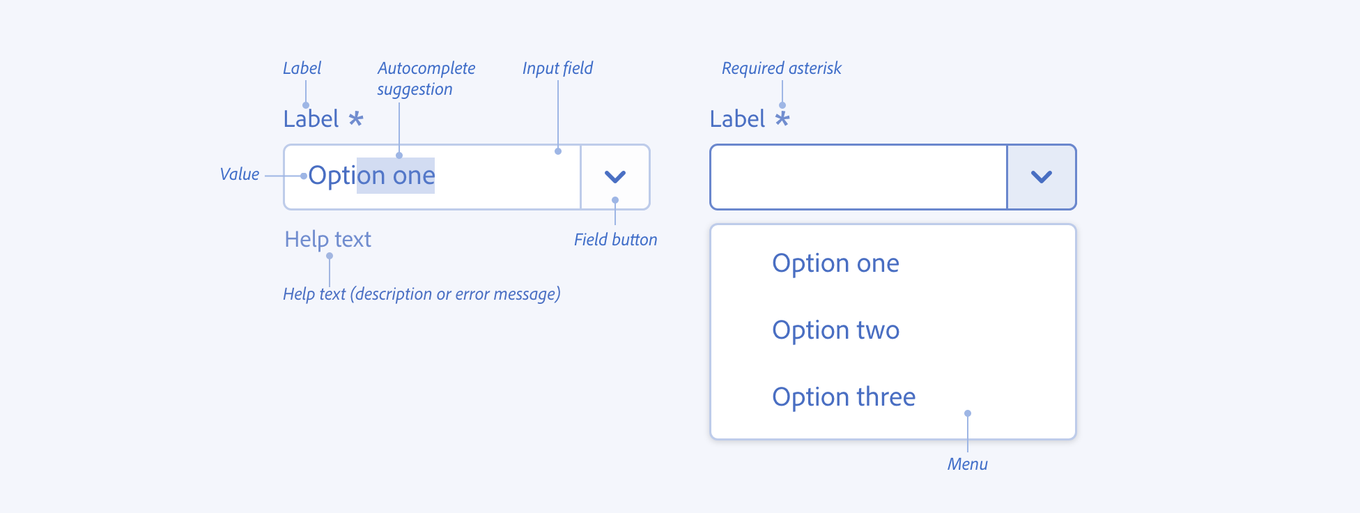 Combo box - Spectrum