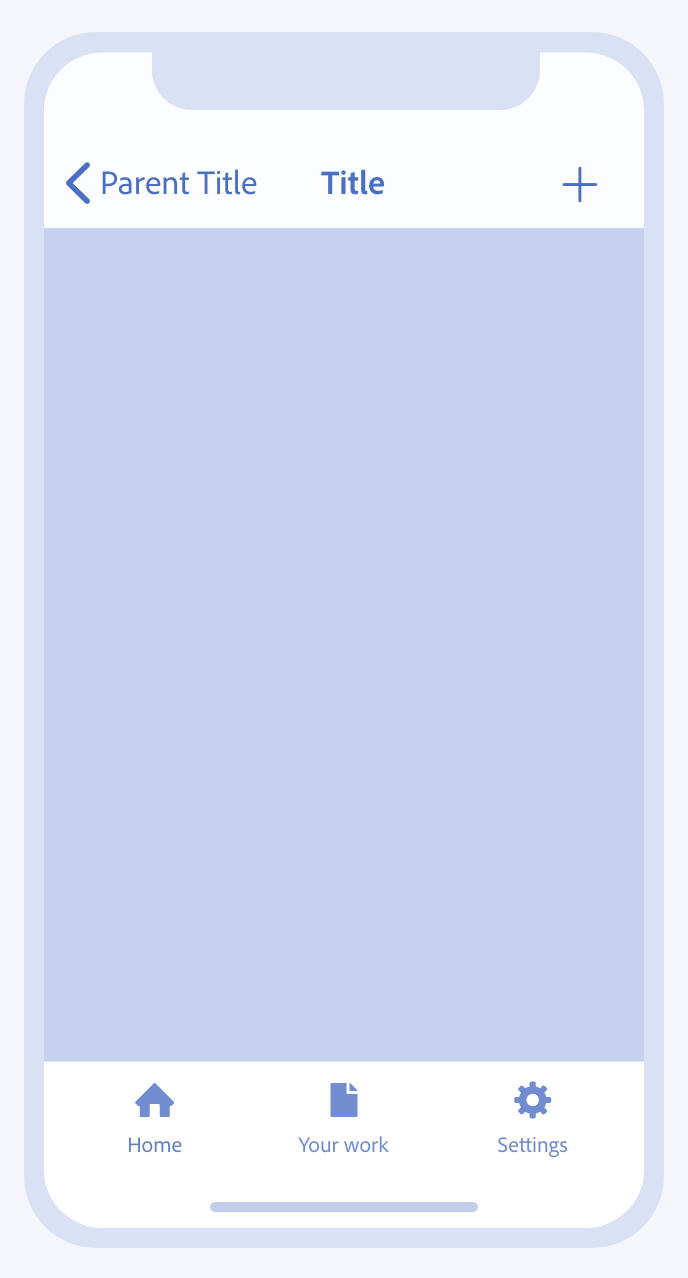 Tab bar (iOS) - Spectrum