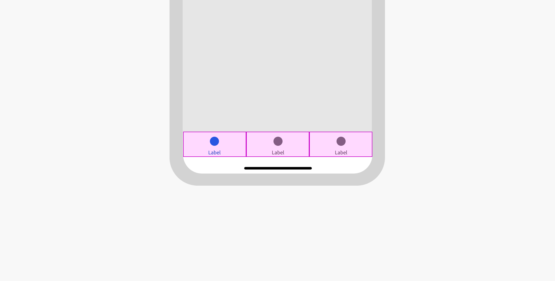 Tab bar (iOS) - Spectrum